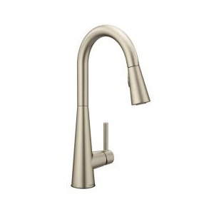 Moen® 7864SRS Pull-Down Kitchen Faucet, Sleek™, 1.5 gpm, Spot Resist ...