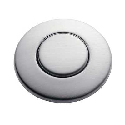 InSinkErator® STC-SN Push Air Switch Button, Satin Nickel | First Supply