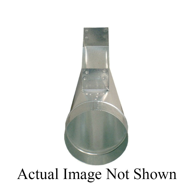 Snappy™ P17C-6066RD Center End Register Boot With 6 in Extension and ...