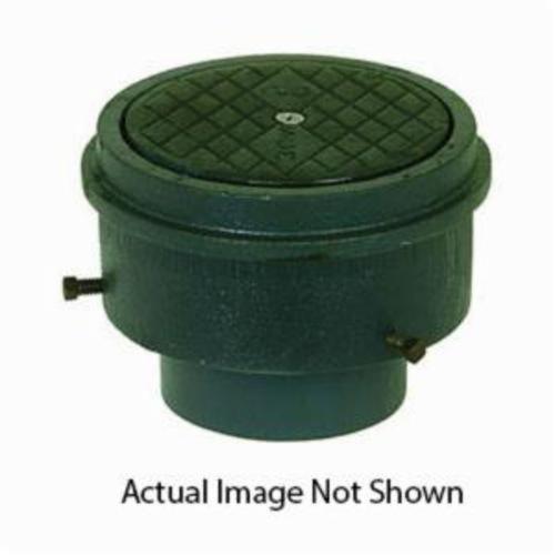 851-24T Adjustable On-Grade Cleanout, 4 in Cleanout, 6 in Dia Cover ...