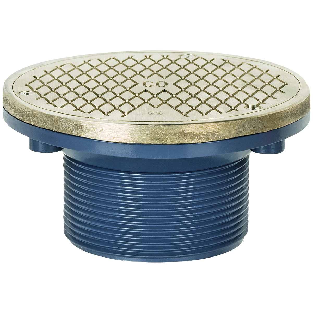 852-4LNRPK Adjustable Floor Cleanout With Ring and Strainer, 4 in ...