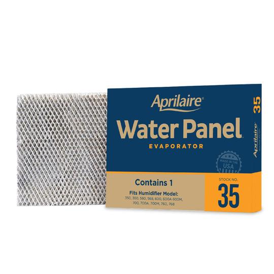 Aprilaire® 35 Water Panel, 10 in Wx1-3/4 in Dx13 in H, Domestic | First ...