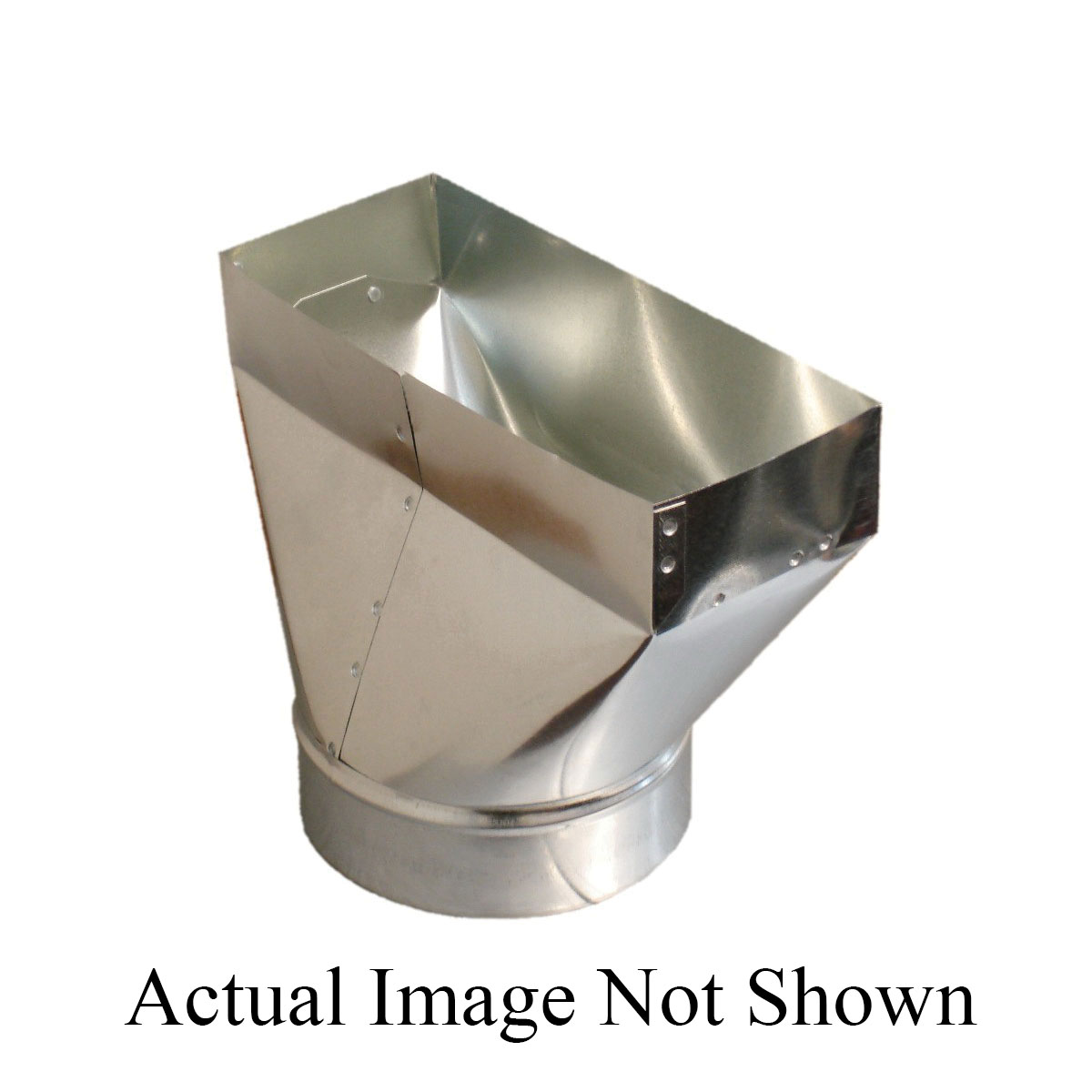 Snappy™ P5-4084 Straight Register Boot With 4 in Extension, 8 in Dia ...