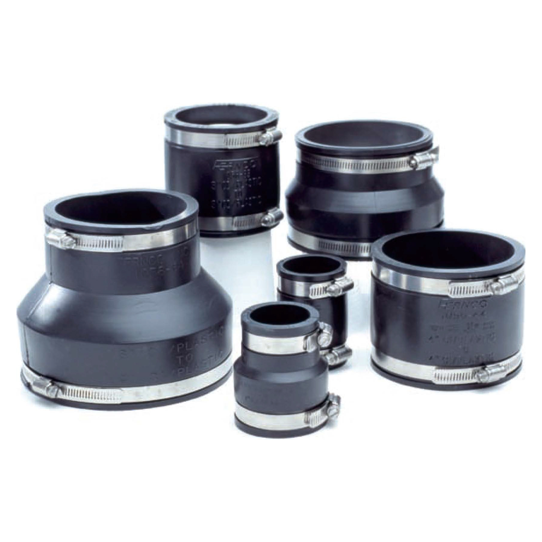 Fernco® 6006-88 8" Flexible Coupling, Concrete x PVC, AIS Compliant ...