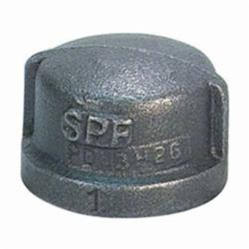 FIG 3124 Pipe Cap, 3/4 in, FNPT, 150 lb, Malleable Iron, Black, Import ...