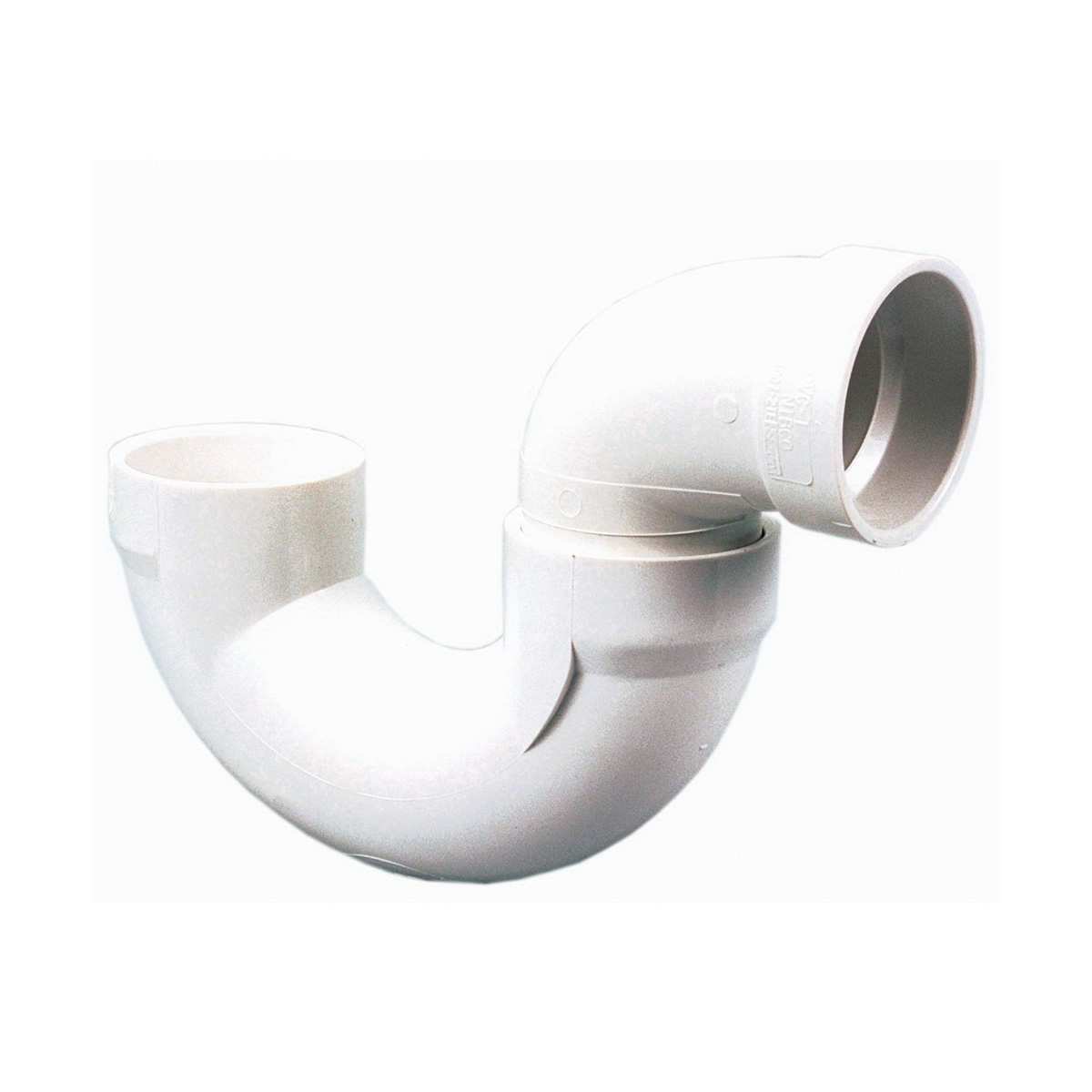 K565400 4885 Solvent DWV P-Trap, 2 in, Hub, SCH 40/STD, PVC, Domestic ...