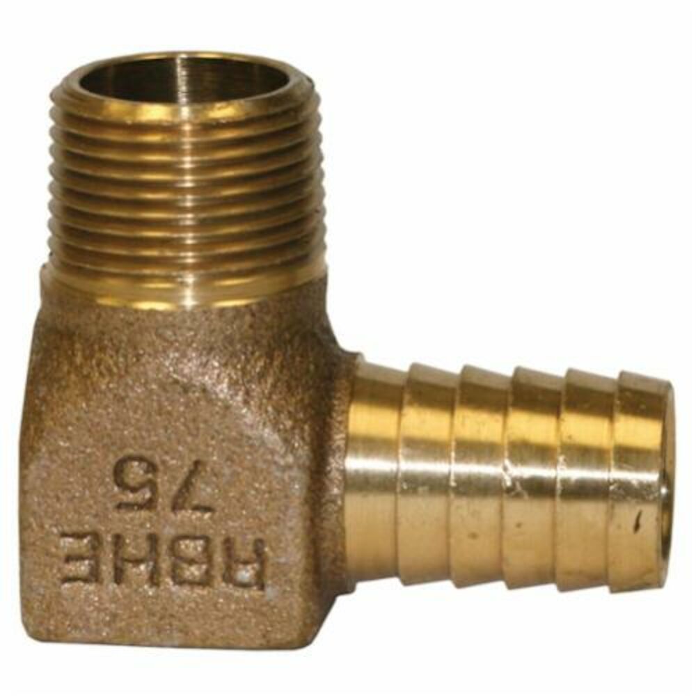 Merrill™ RBHE75 Original Design Hydrant Pipe Elbow, 3/4", InsertxMNPT ...
