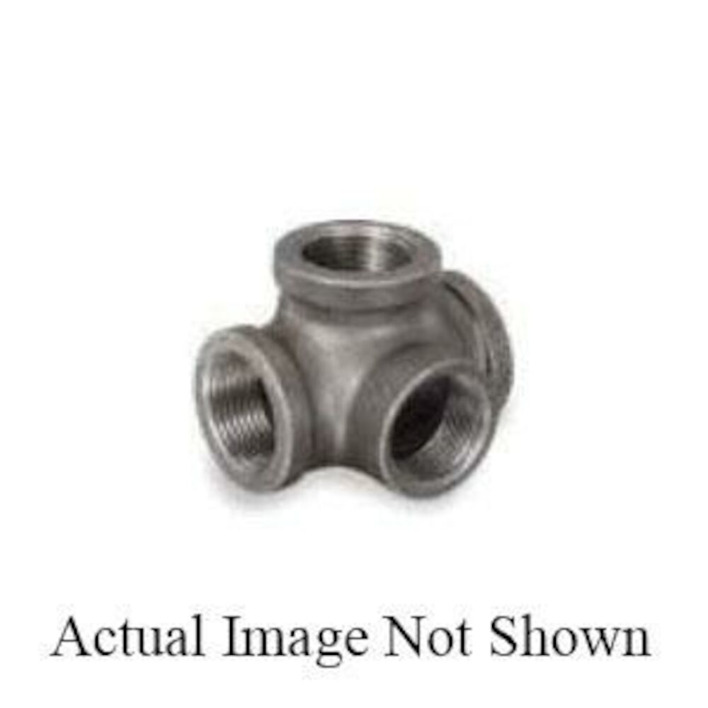 Side Outlet Tee, 2 in, NPT, 150 lb, Malleable Iron | First Supply