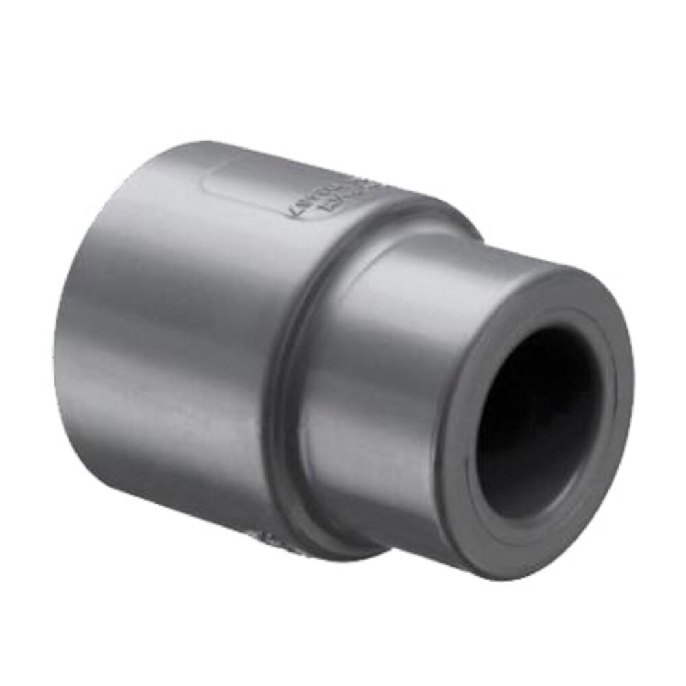 Spears® 829-530, 6x3" Socket End Style, SCH 80, PVC Reducing Coupling ...