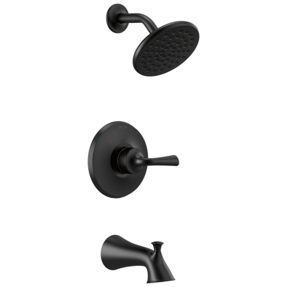 Delta Kayra™ Monitor 14 Series Tub & Shower Trim, Matte Black | First ...