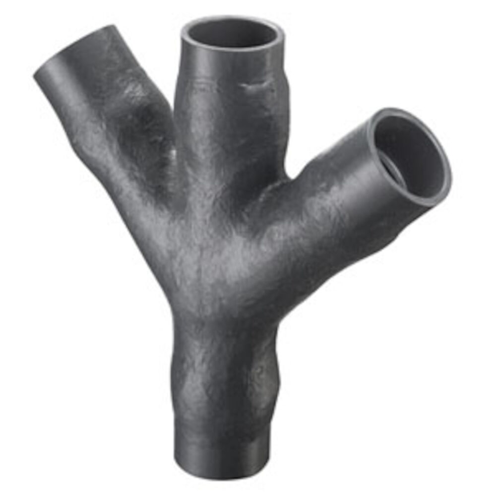 876-020F 2" Standard Double Wye, Socket, Fiberglass Reinforced, PVC ...