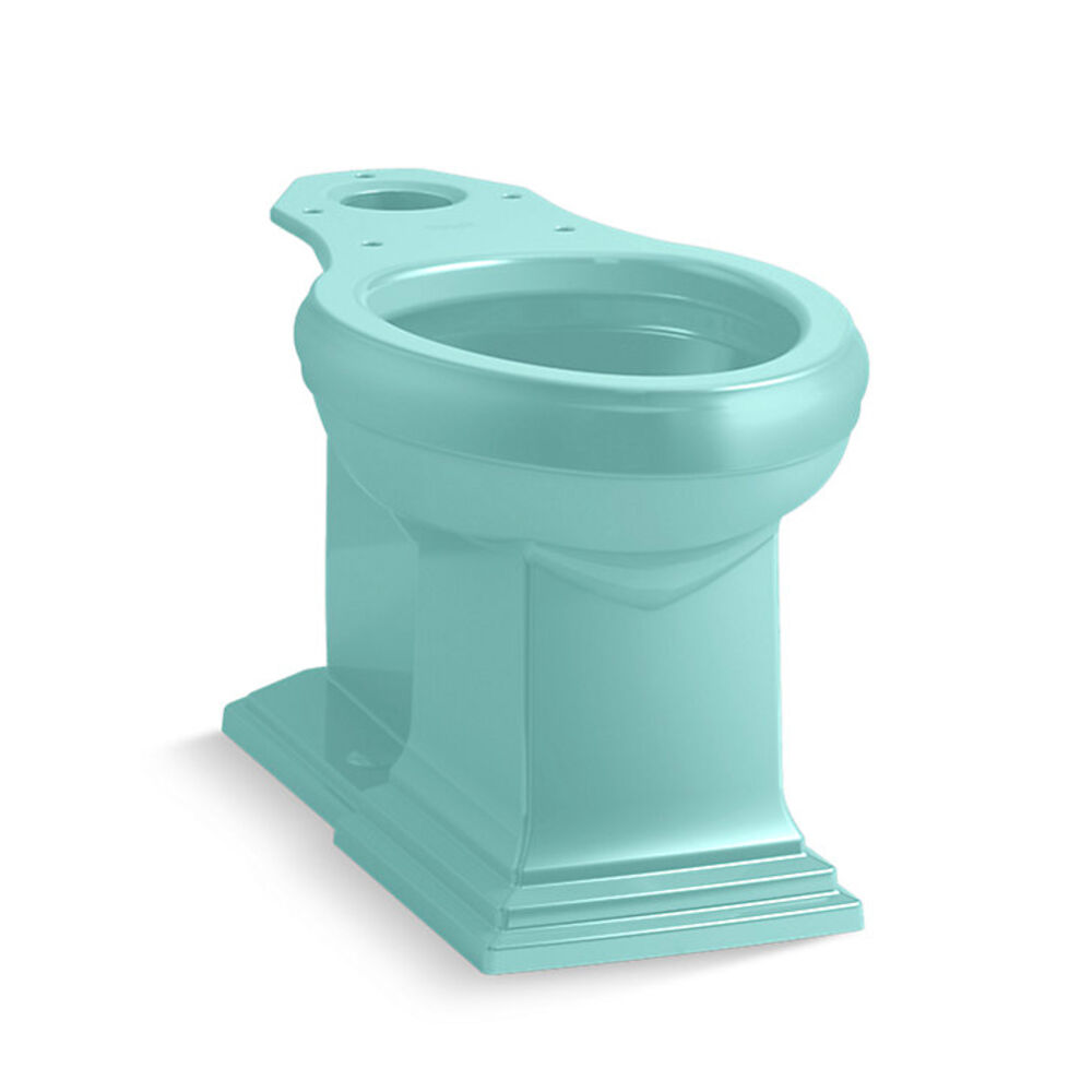 Kohler® K5626-H15 Memoirs™ Elongated Toilet Bowl w/ Concealed Trap ...