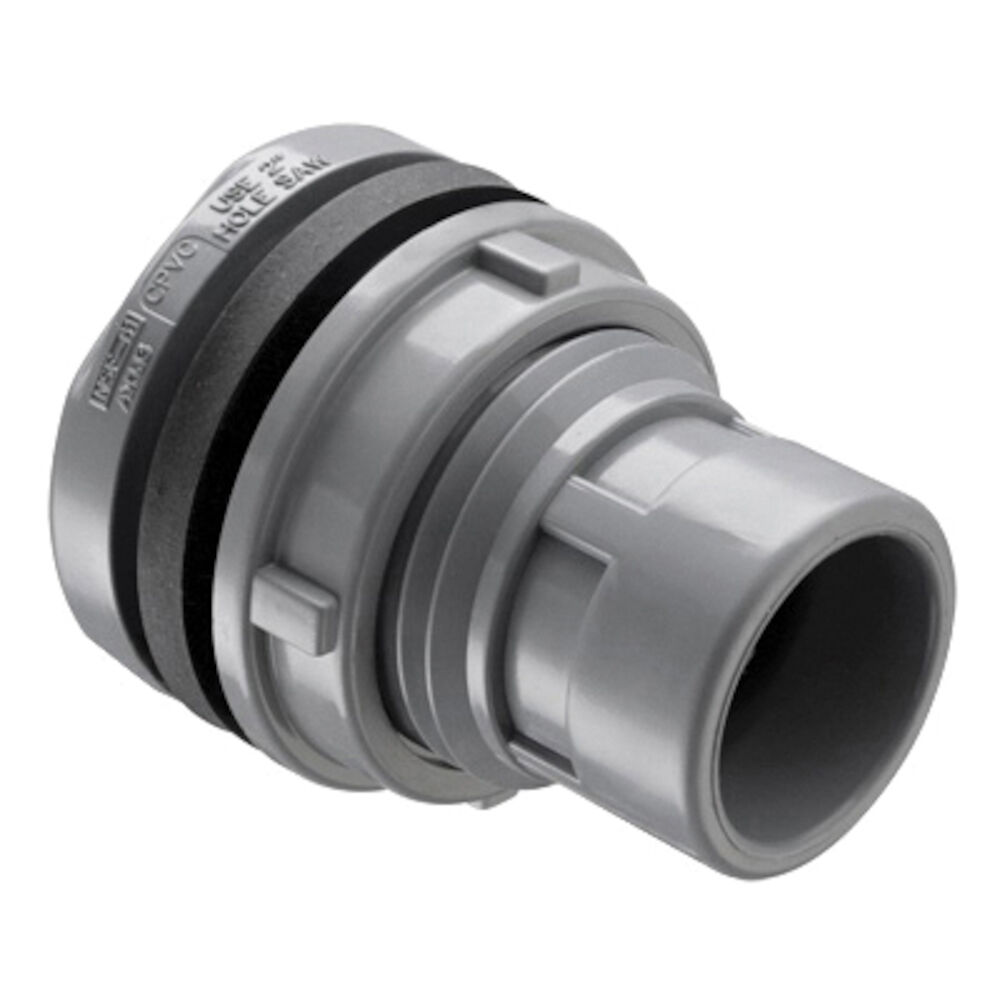 Spears® 8170-040C Standard Tank Adapter, 4 in, Socket, SCH 80/XH, CPVC ...