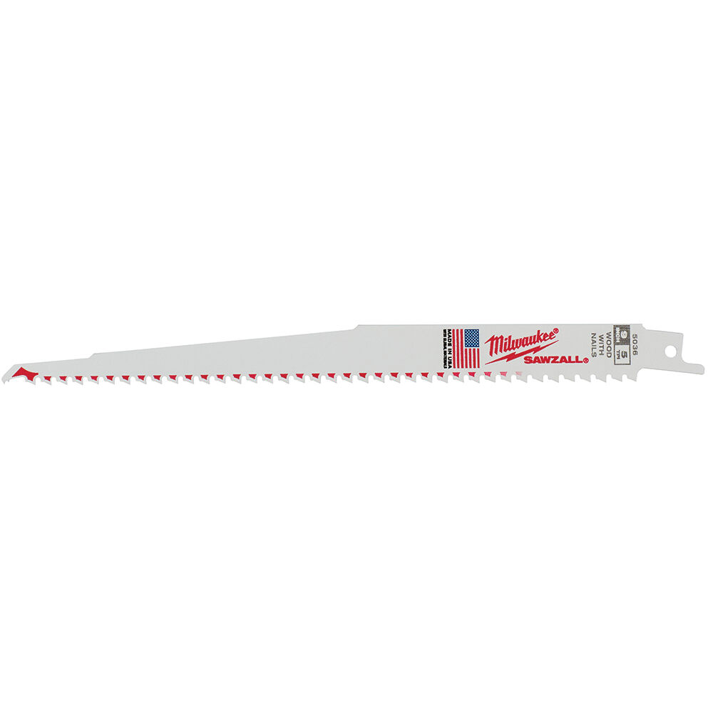 Milwaukee® Tool 48-01-2016 SAWZALL® Thin Kerf Profile Reciprocating Saw ...