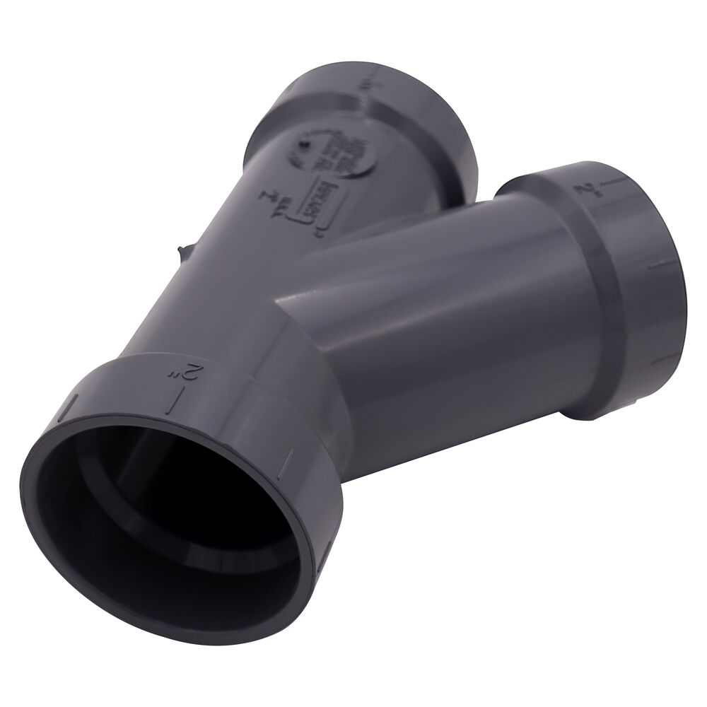 P600-020C 2 LabWaste® 45 deg Wye, Hub, CPVC, Molded | First Supply