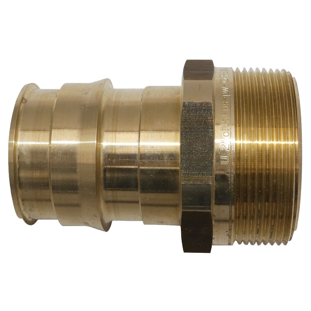 Uponor ProPEX® LF4522020 Male Adapter, 2" F1960 Cold Expansion PEX x ...