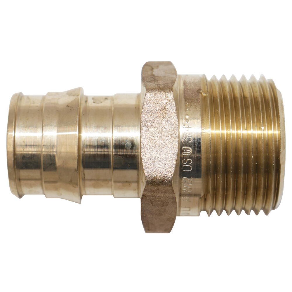 Uponor LF4527575 Male Adapter 3 4 PEXxMNPT Brass First Supply Uponor LF4527575 Male Adapter 3 4 PEXxMNPT Brass First Supply