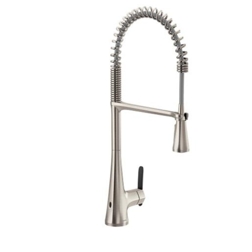 Moen® S5235EWSRS S5235EW Sinema Flexible Faucet, 1.5 gpm Flow Rate, 1 ...