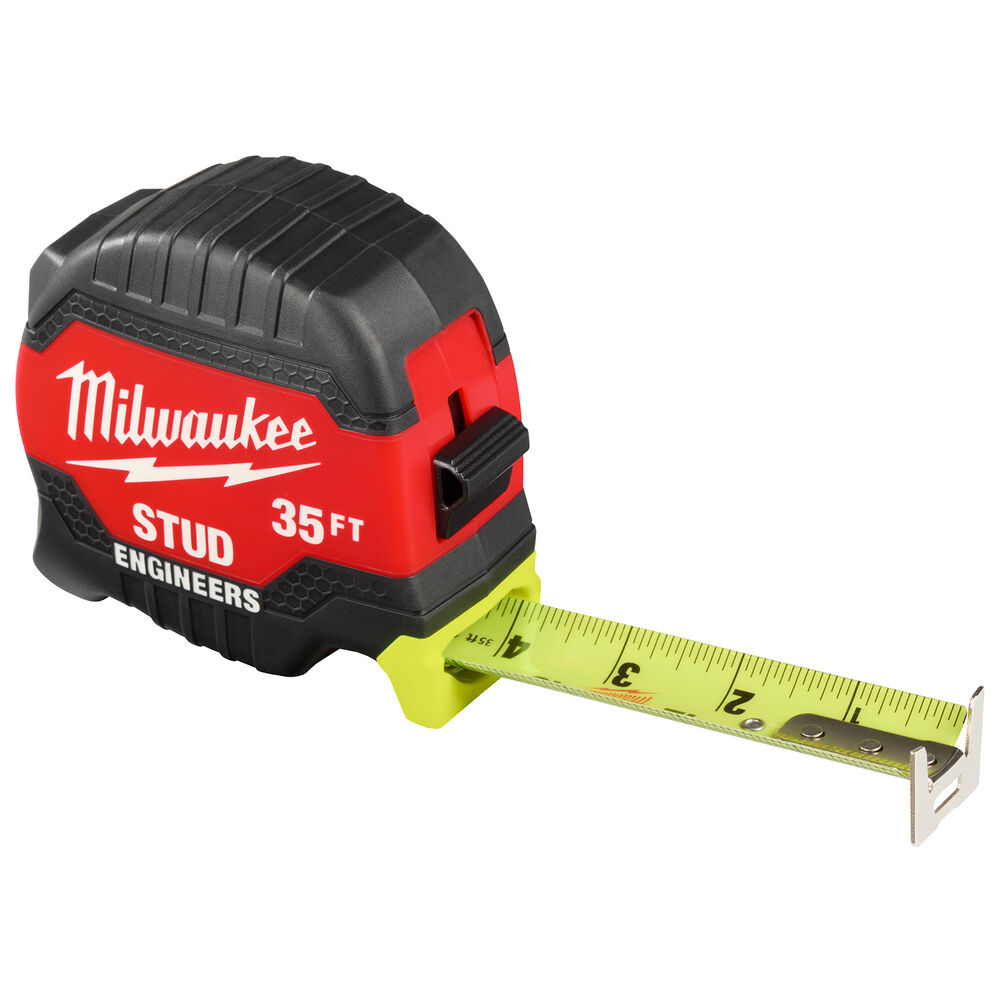Milwaukee® Tool 48-22-1435E STUD™ Tape Measure with Engineer Scale, SAE ...