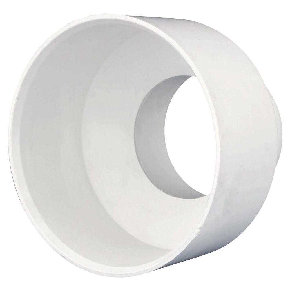PVC 01102 Reducing Coupling, 3" x 2" Nominal, Hub End Style, SCH 30, PVC | First Supply