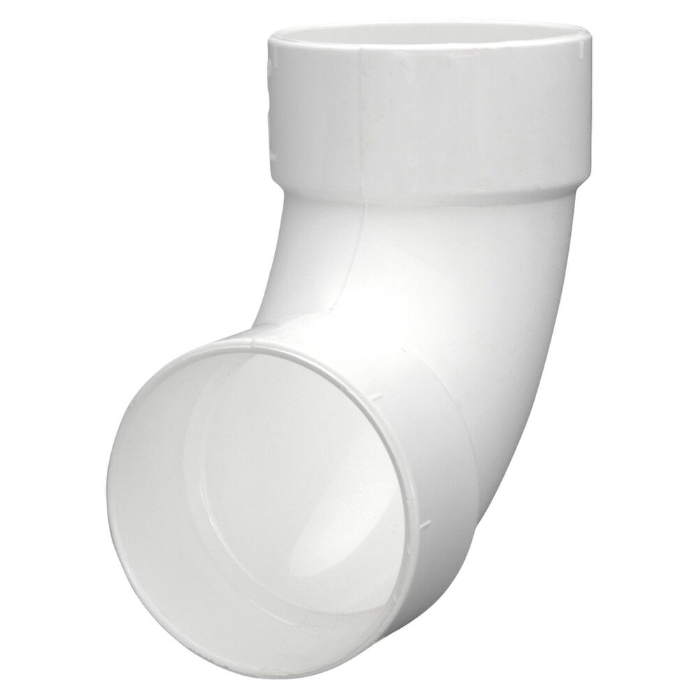 PVC 01300 90 deg Elbow, 3" Nominal, Hub End Style, SCH 30, PVC | First ...