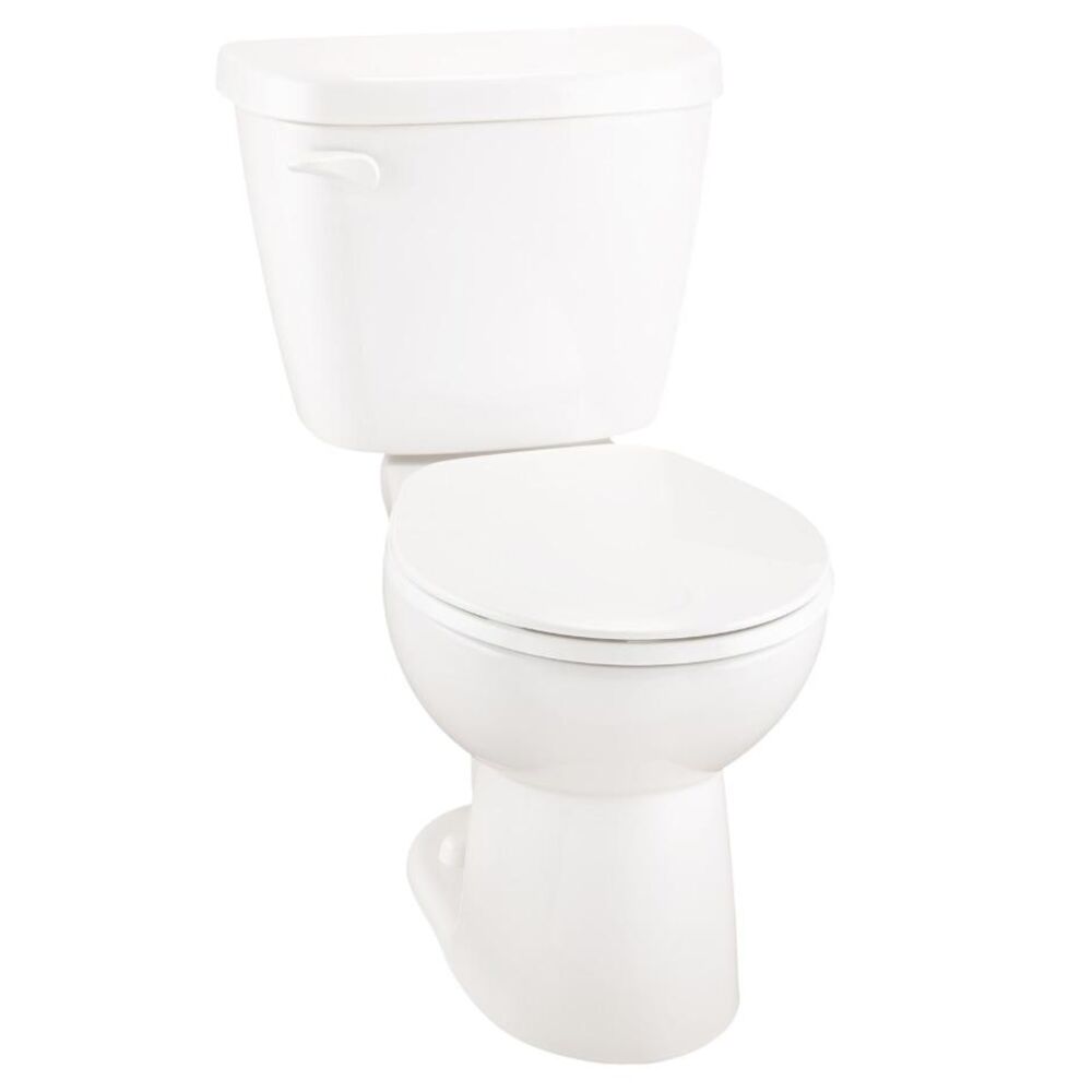 Gerber® GMX20900 2-Piece Toilet, Maxwell, Round Bowl, 10" Rough-In, 1.6 ...