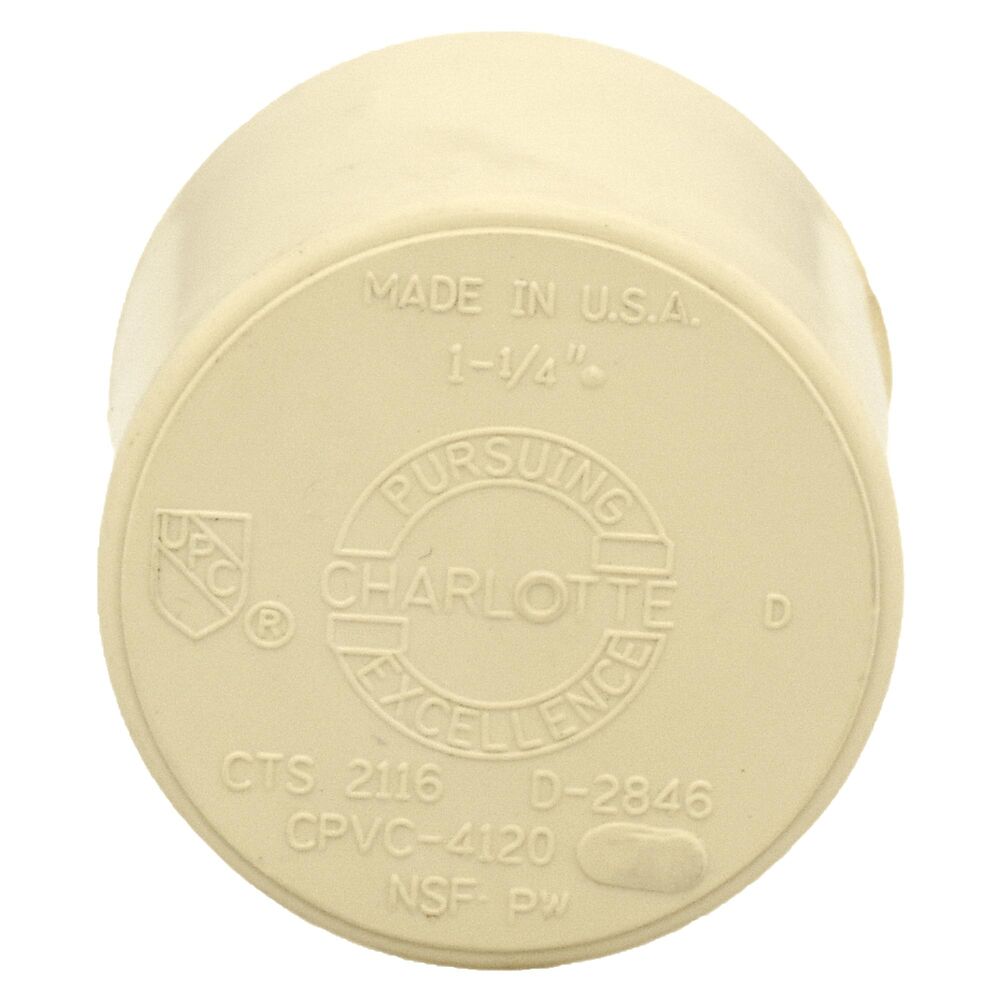 FlowGuard® Gold™ Cap, 1-1/4 in, CTS Slip, CPVC, Domestic | First Supply