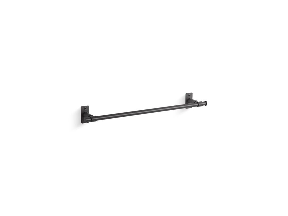 Kohler® 35925-BL Castia™ by Studio McGee Towel Bar, 20-1/2" L Bar, Zinc ...