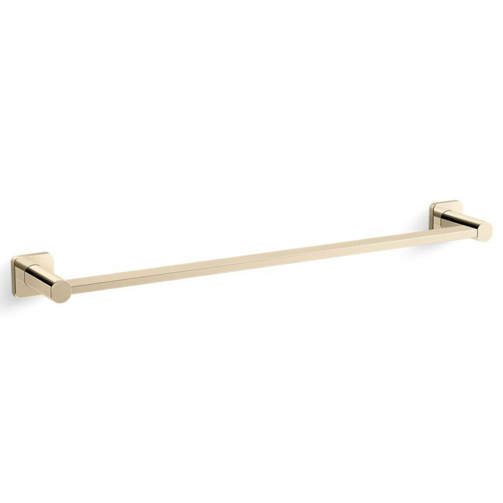 Kohler® 23525-AF 23525 Parallel® Towel Bar, 24" L Bar, Zinc/Stainless ...