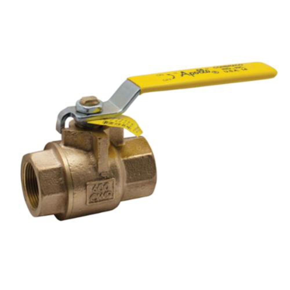 Apollo™ 77C14101 2-Piece Ball Valve, 1/4" Nominal, FNPT End Style ...