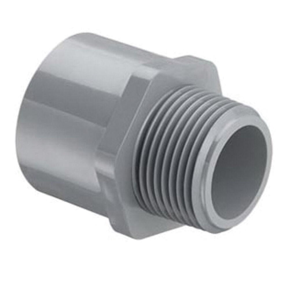 Spears® 836-102C Male Reducing Adapter, 3/4 x 1", MNPT x Socket, SCH 80 ...