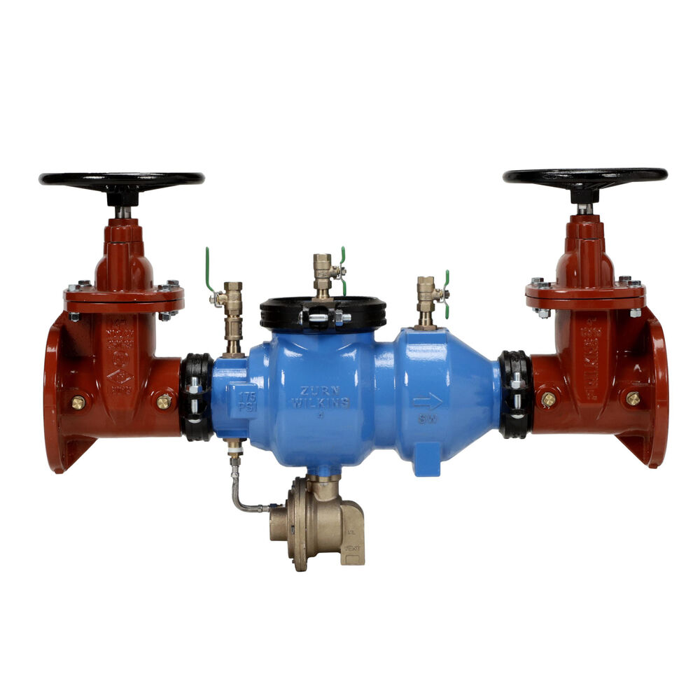 Zurn® Wilkins 4-375A Backflow Preventer, 4", Flanged, Non-Rising Stem ...