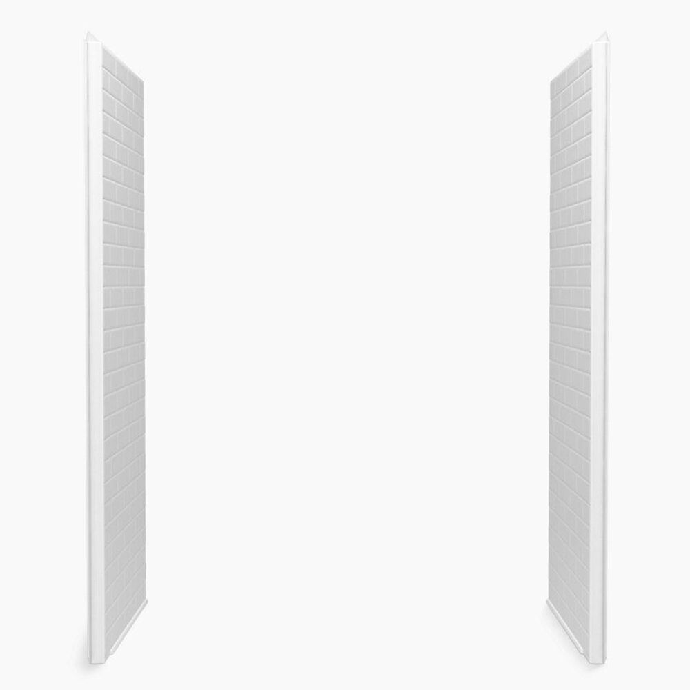 72575100-0 Traverse™ Shower End Wall Set, 30" L x 73-1/2" H, Vikrell ...