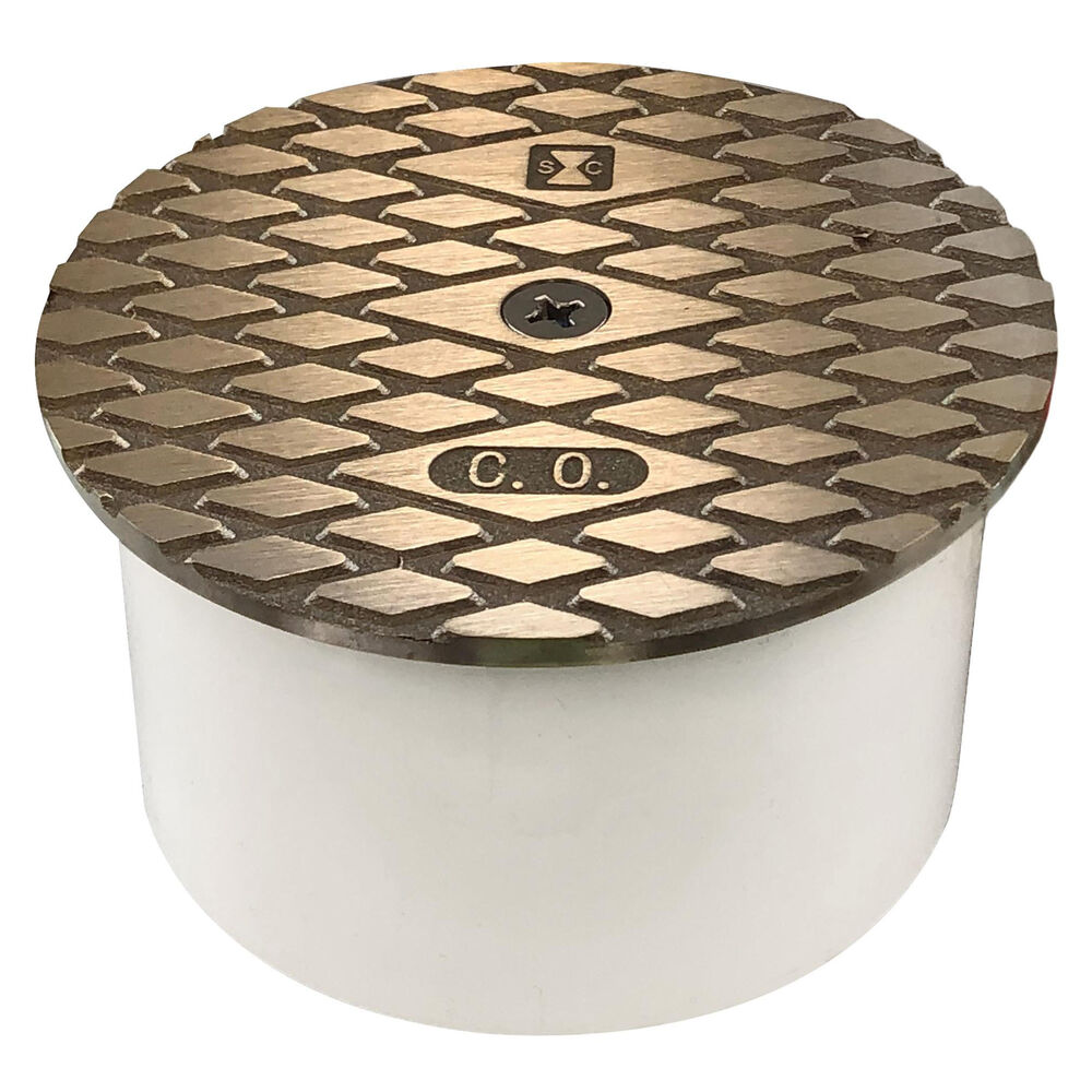 Sioux Chief 875-84PN Cleanout Bushing w/ Nickel-Bronze Cover, For Use ...