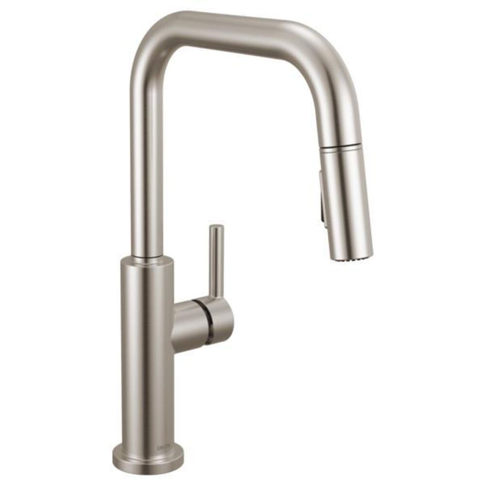 DELTA® 19868LF-SS Nicoli™ Soft Touch Single-Handle Kitchen Faucet, 1.8 ...