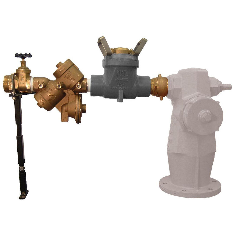 Zurn® Wilkins 2-975XLHBM 975XLHBM Hydrant Backflow Meter Assembly, 2 ...