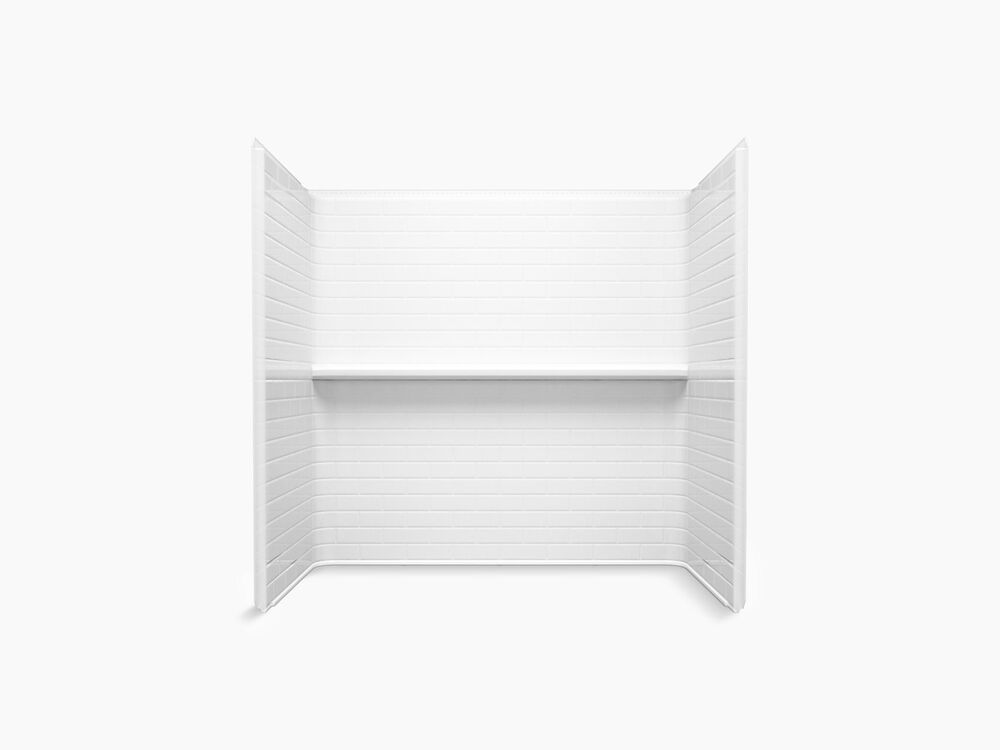Sterling 71504100-00 Traverse® 60" x 36" Vikrell® Subway Tile bath ...