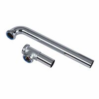 Dearborn® 111A-1 Tubular End Outlet Waste, 1-1/2" Nominal, 17 ga ...