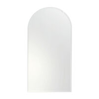 Ginger® 1141N Chelsea® Small Frameless Mirror, Arched, 18" L x 35" W ...
