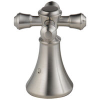 Delta Cassidy™ Metal Cross Handle Set - Roman Tub, Stainless | First Supply