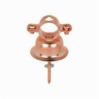508-4PK Bell Hanger, 1" CTS Pipe/Tube, 3/8" Dia Rod, Steel, Copper ...
