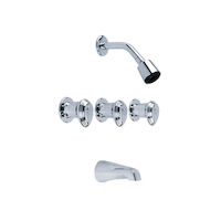 Gerber® 58-510 Hardwater™ Tub and Shower Fitting, 2 gpm Shower, Chrome ...