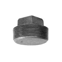 Anvil® 0318902087 FIG 388 Square Head Solid Plug, 3 in, MNPT, 125 lb ...