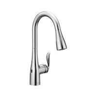 Moen® 7594EWC Pull-Down Kitchen Faucet, Arbor®, 1.5 gpm, Chrome Plated ...