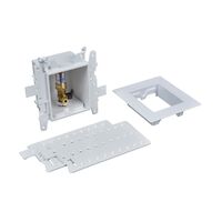 Oatey® Moda™ 37388 1-Valve Fire-Rated Ice Maker Supply Box w/ Hammer ...