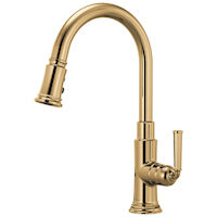 Brizo Rook® Pull-Down Faucet, Polished Gold | First Supply