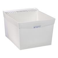 ELM® MUSTEE 19W UTILATUB® Premier Laundry/Utility Tub, 20" W x 24" D x ...