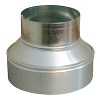 Snappy™ 66-43 Duct Increaser/Reducer, Non-Crimped, 4x3, Steel ...