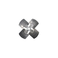ALLIED™ 46K12 Fan Blade Assembly, 18" Dia Propeller, 1/2" Bore, 24 deg ...
