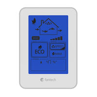 Fantech® 414727 ECO-Touch® Auto IAQ Touchscreen multi-function ...